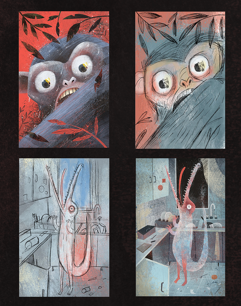 The Ghost Monkeys | Domestika